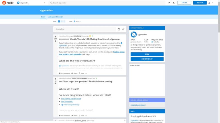 Top 20 Game Development Forums That Are Still Active – Remarkable Coder