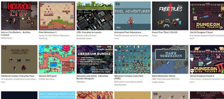 21 Best Sites To Download Amazing Game Assets For Free – Remarkable Coder